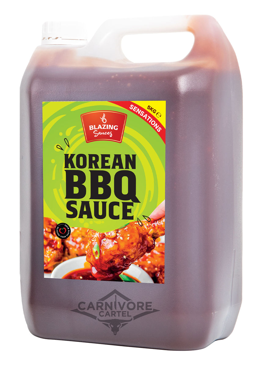BLAZING Sauces - Korean BBQ SAUCE - 5kg – Carnivore Cartel UK