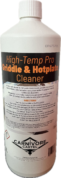 High Temp Pro Griddle & Hotplate Cleaner - 1L – Carnivore Cartel UK