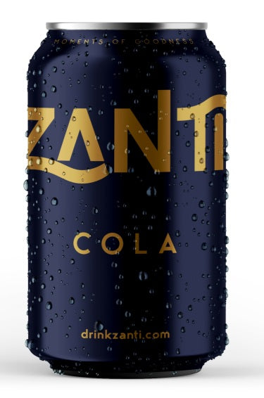 ZANTI cola - 330ml can – Carnivore Cartel UK