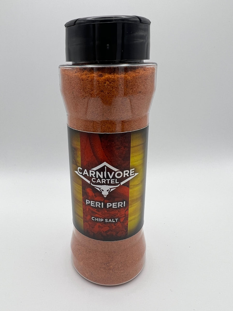 Peri Peri Chip Salt - 150g shaker – Carnivore Cartel UK