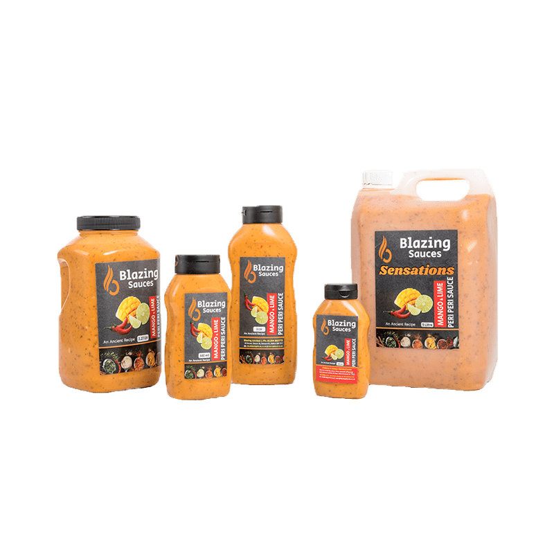 BLAZING Sauces - Peri Peri Sauce - MANGO & LIME – Carnivore Cartel UK
